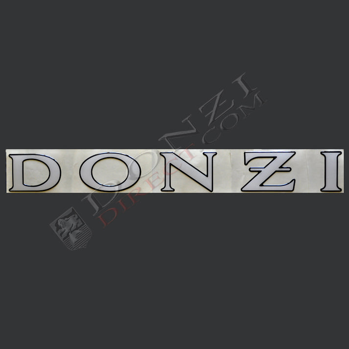 Donzi OEM Raised Hullside Logo – DonziDirect.Com