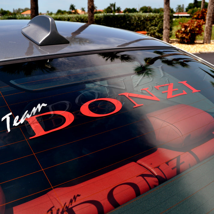 Team Donzi OEM Decal Logo 18" – DonziDirect.Com