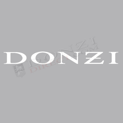 Donzi OEM Logo, Vinyl Decal- 36" : Choose Color – DonziDirect.Com